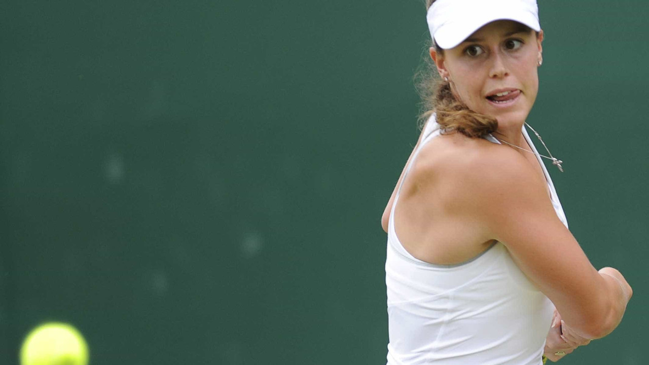 Michelle Brito no quadro principal de Roland Garros