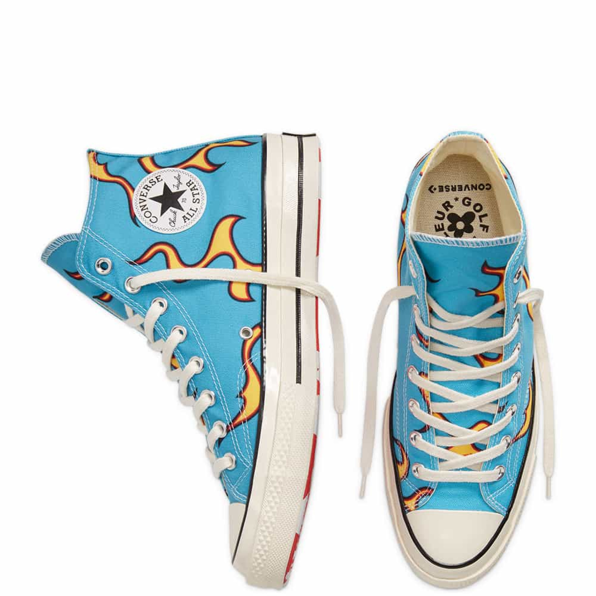 Converse Flames: Tyler, The Creator inspira coleção em chamas